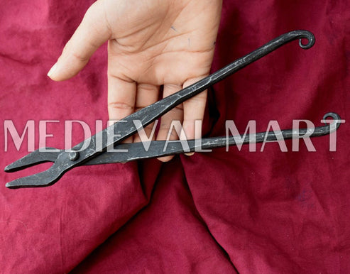 MEDIEVALMART Handcrafted Medieval Blacksmith's Tongs – MedievalMart